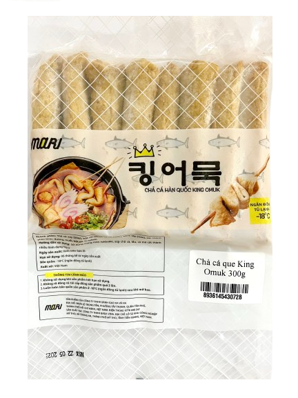 Chả cá que King Omuk 300g - Tèobokki Store