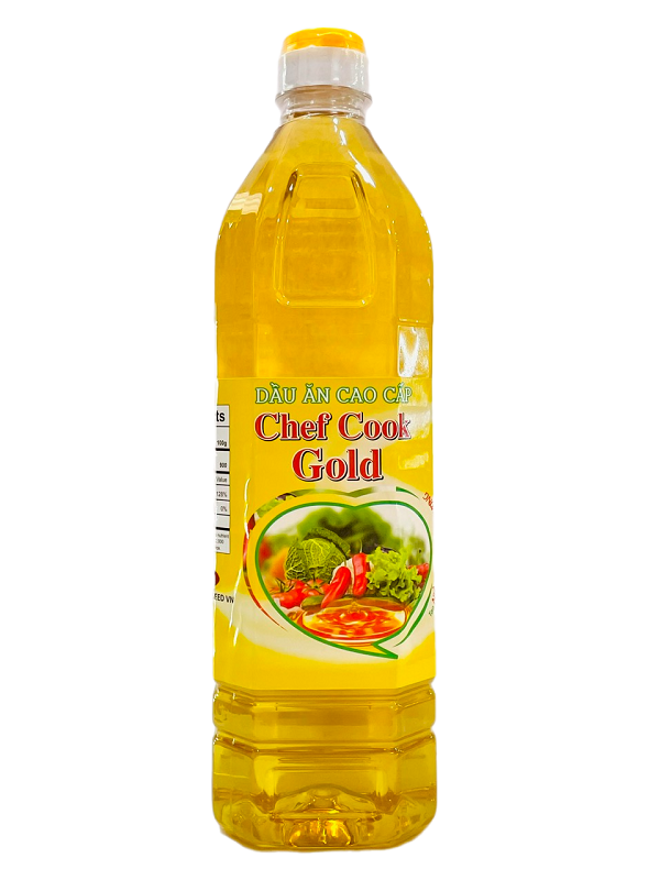 Dầu ăn Chef Cook Gold 1L - Tèobokki Store
