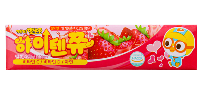 Kẹo mềm vitamin Pororo vị dâu 28g - Tèobokki Store