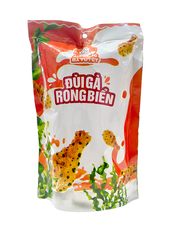 Snack đùi gà rong biển Ăn Cùng Bà Tuyết 52g - Tèobokki Store