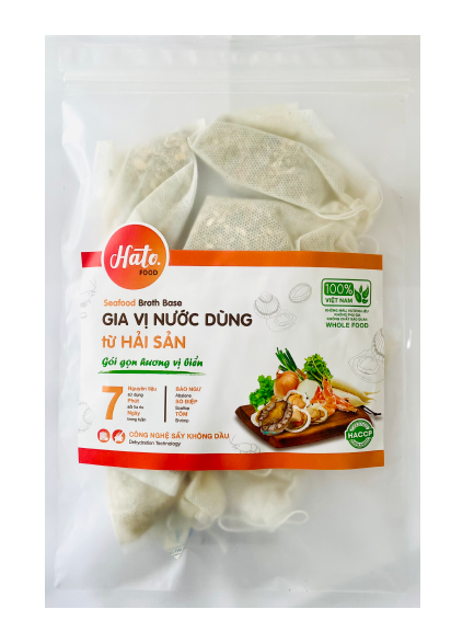Túi lọc nước dùng hải sản Hato 100g - Tèobokki Store