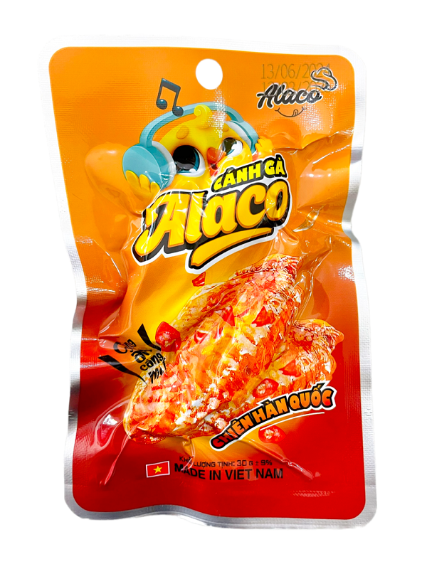 Cánh gà chiên Hàn Quốc Alaco 30g - Tèobokki Store