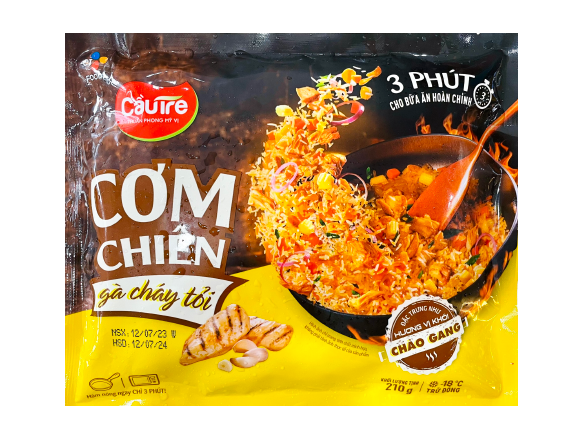 Cơm chiên gà cháy tỏi Cầu Tre 210g - Tèobokki Store