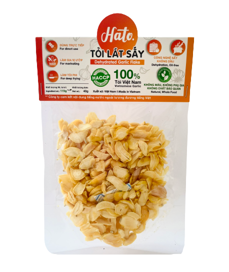 Tỏi lát sấy Hato 40g - Tèobokki Store