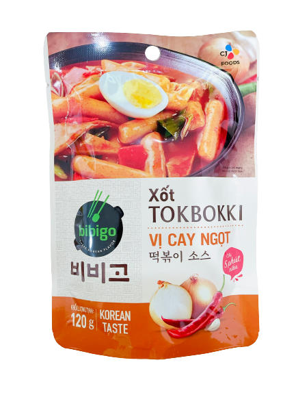 Xốt tokbokki vị cay ngọt CJ 120g - Tèobokki Store