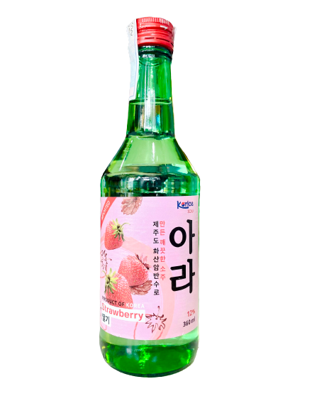 Rượu soju dâu Korice 360ml - Tèobokki Store