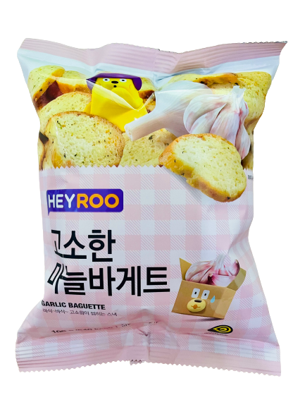 Snack bánh mì bơ tỏi HEYROO 108g - Tèobokki Store