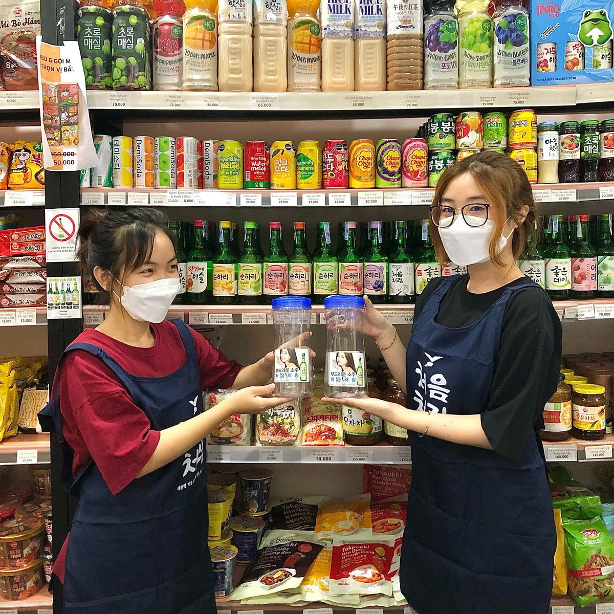 Tạp dề soju Chum Churum - Tèobokki Store