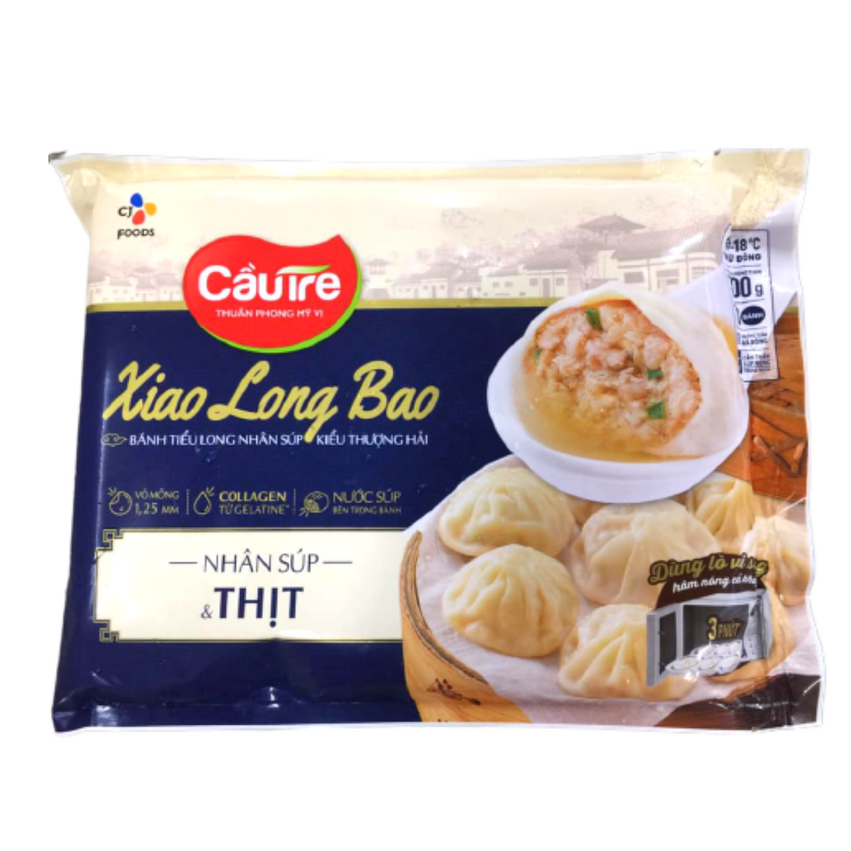 Tiểu long bao nhân súp & thịt CJ 300g - Tèobokki Store